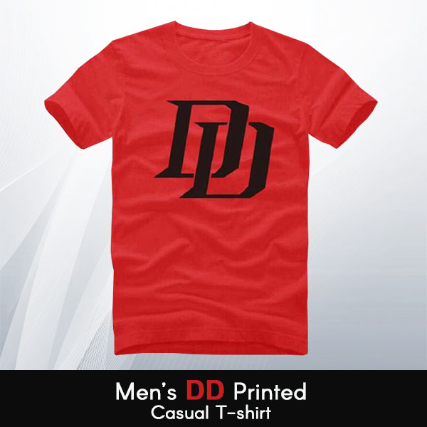 Mens DD Printed Casual T-shirt